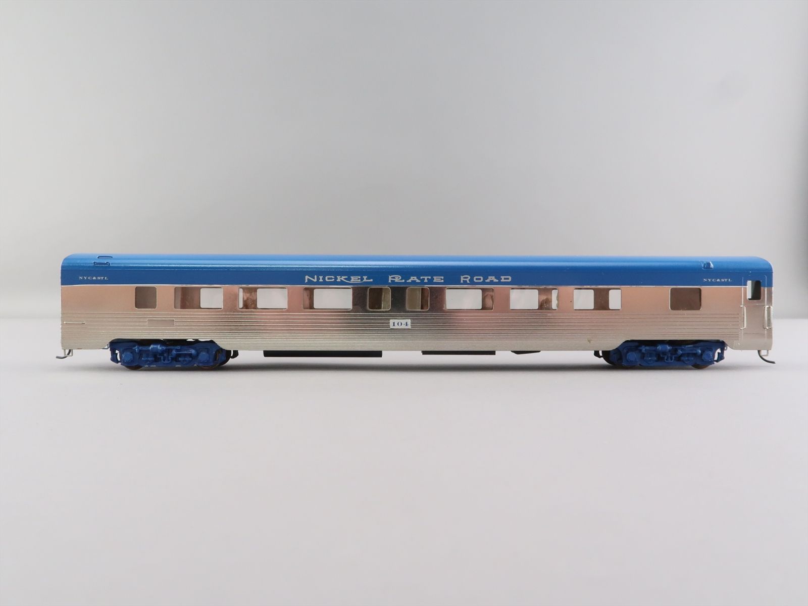 HO Brass Model - Lambert C&O as NKP Nickel Plate Coach #104 - Custom - Kumata