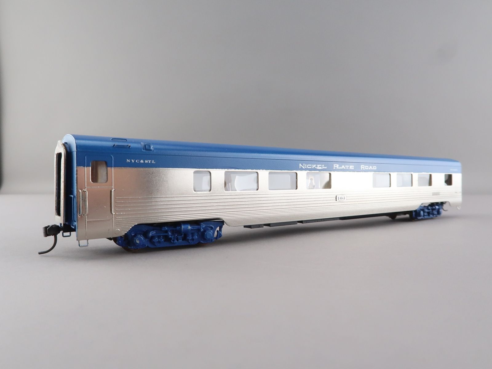 HO Brass Model - Lambert C&O as NKP Nickel Plate Coach #104 - Custom - Kumata