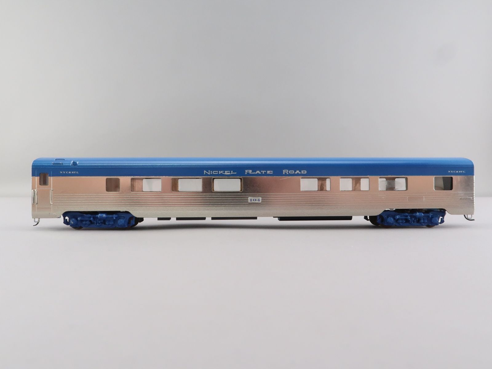 HO Brass Model - Lambert C&O as NKP Nickel Plate Coach #104 - Custom - Kumata