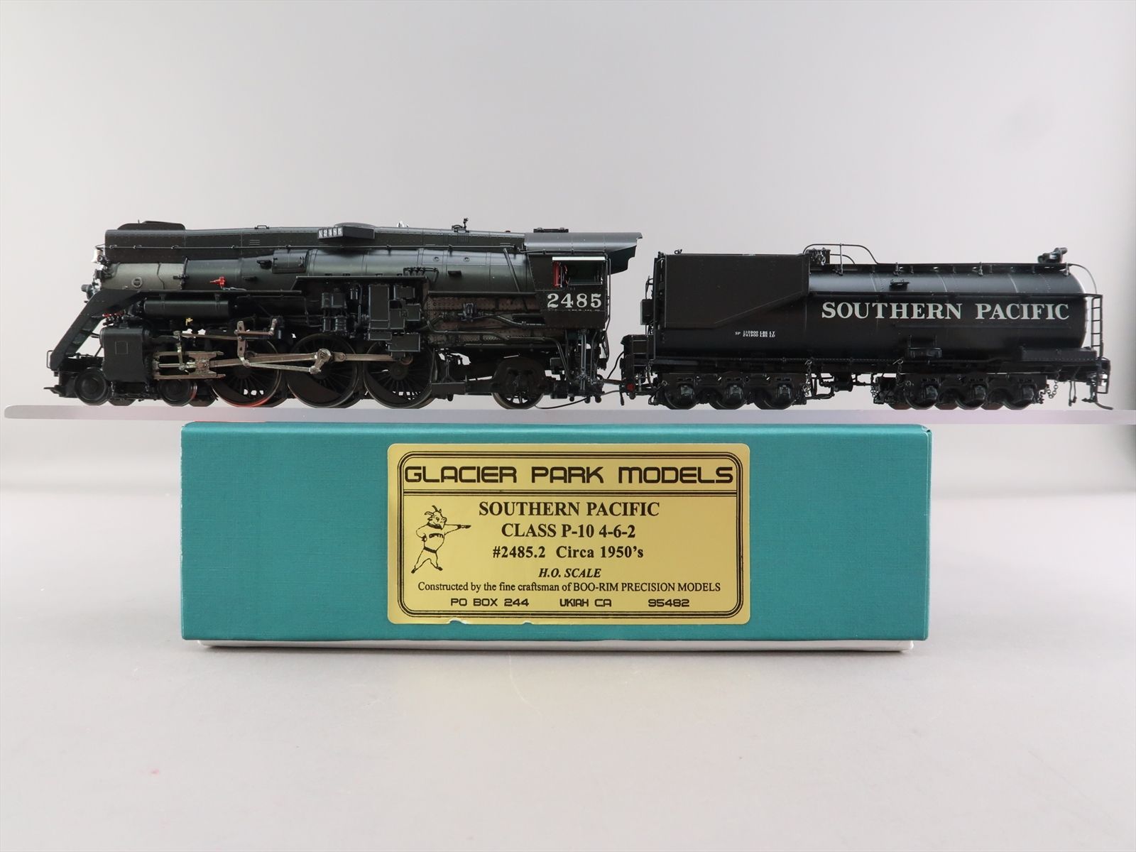 HO Brass Model - GPM 2485.2 SP Southern Pacific P-10 4-6-2 Circa 1950's ...