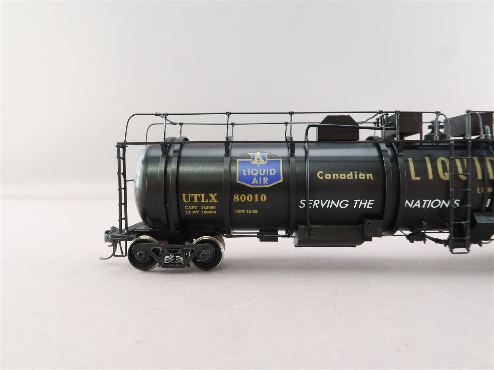 HO Brass Model - OMI 3029 UTLX Canadian Company Limited 61' Liquid Air ...