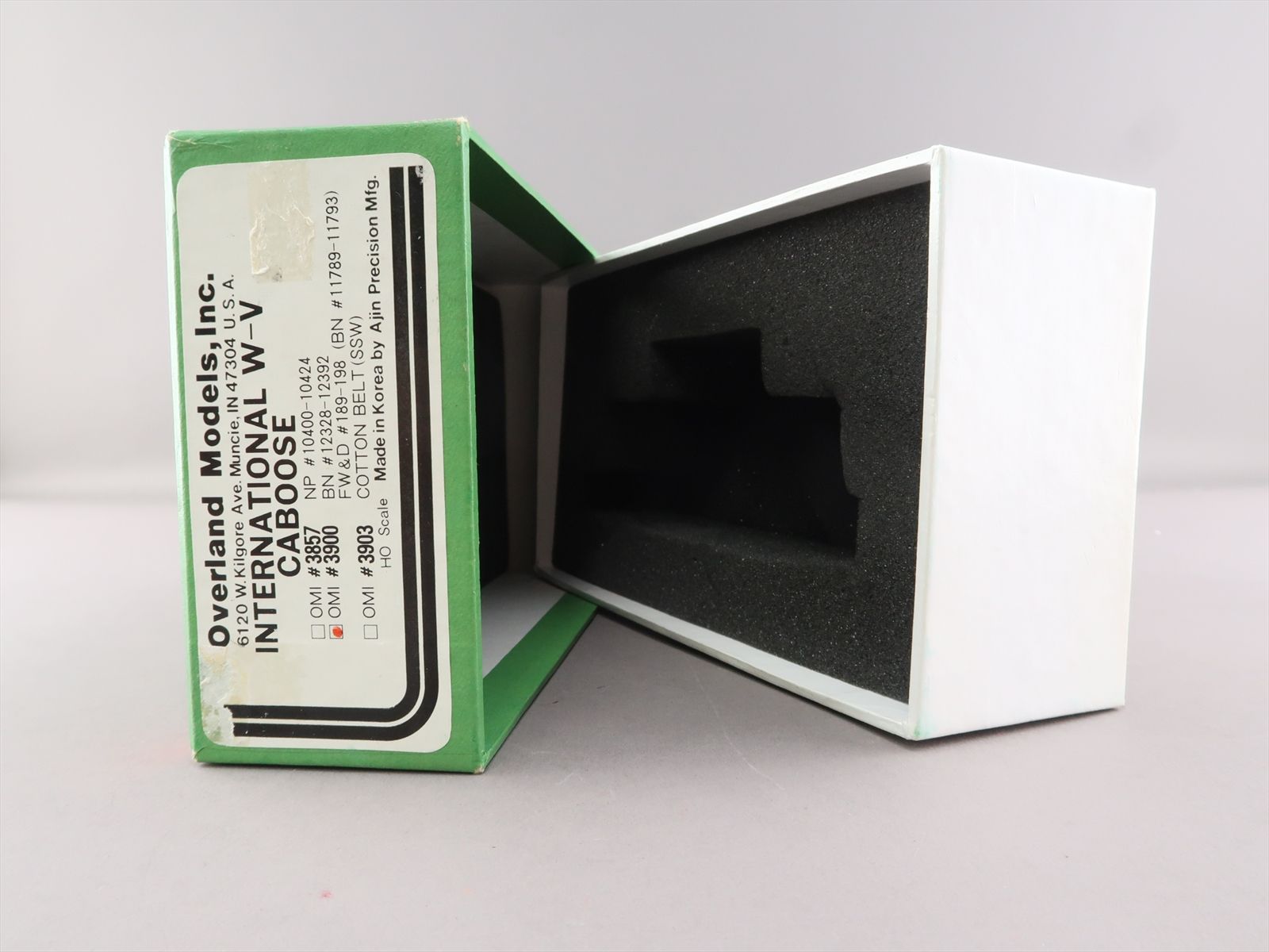 HO Brass Model - OMI 3900 BN as MRL Montana Rail Link International Wide Vision Caboose #1004 ...