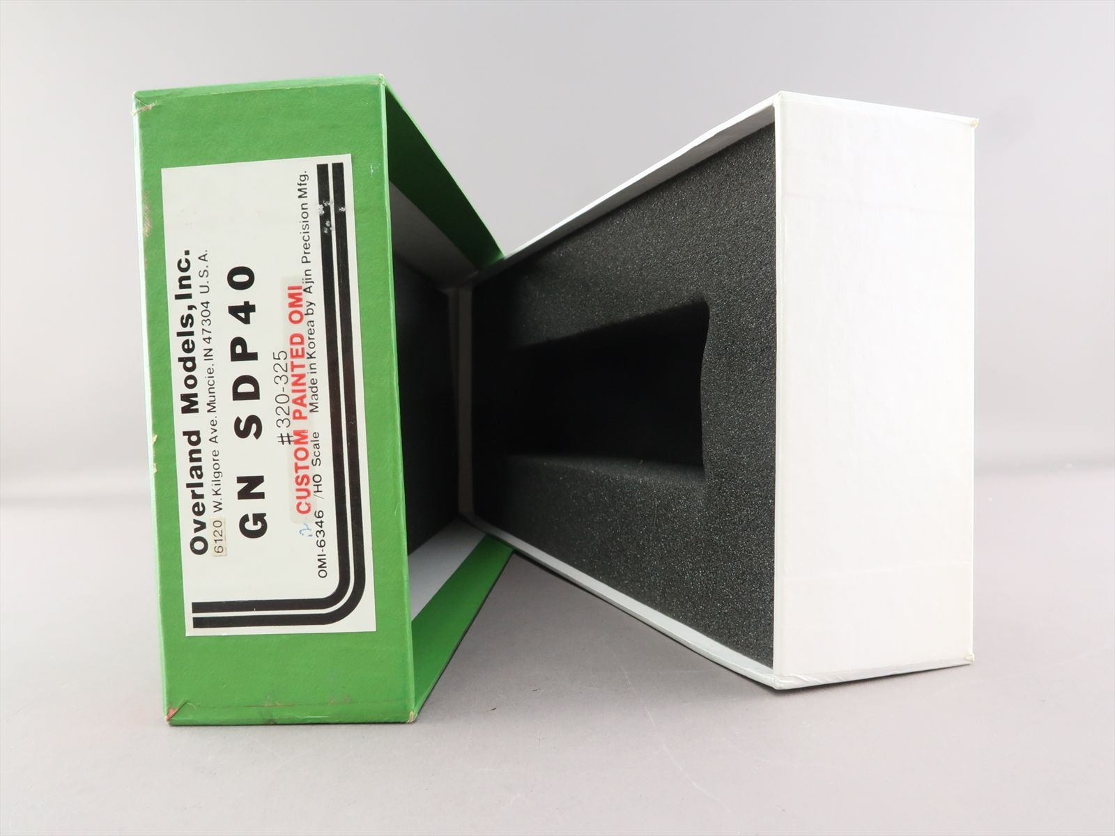 HO Brass Model - OMI 6346.2 GN Great Northern SDP40 BSB Big Sky Blue #324 - F/P CPOMI - 1996 Run ...