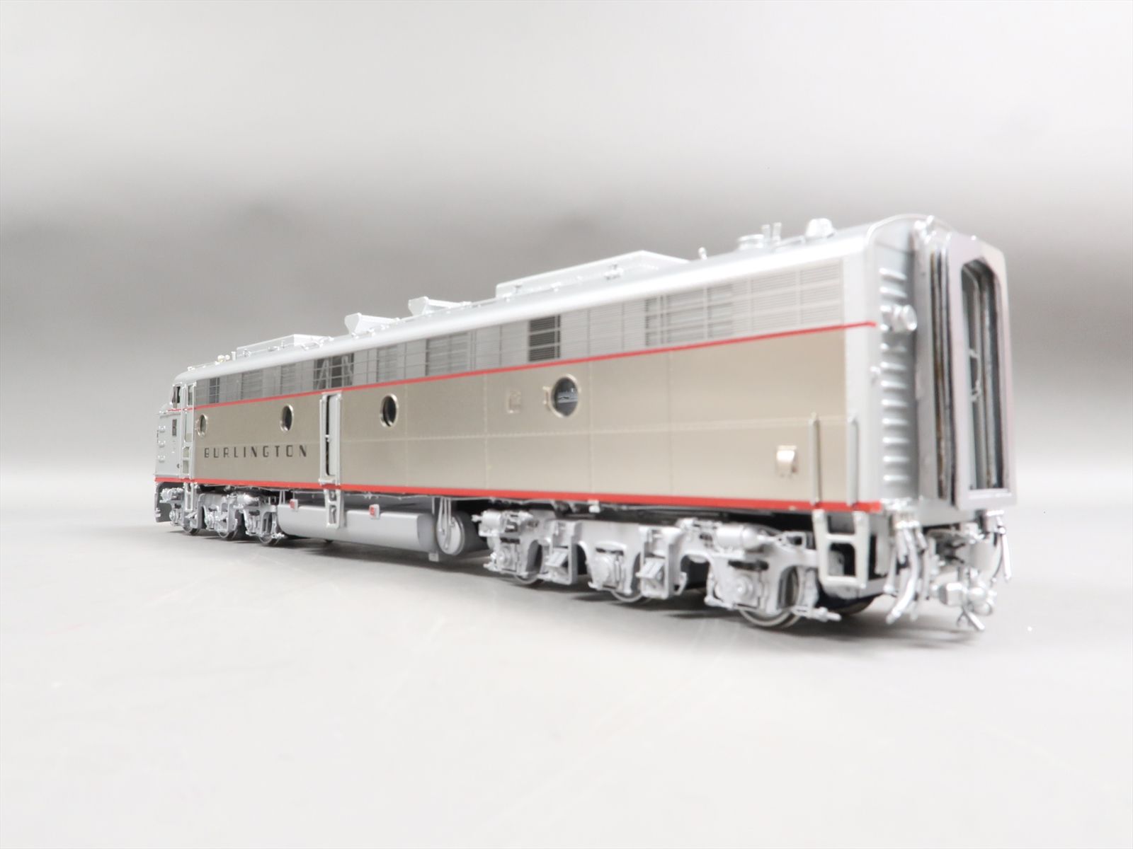 O Brass Model - Key CB&Q Burlington E9 E9A A-A Set Black Nose #9992 + #9993 - F/P - 2012 Run ...