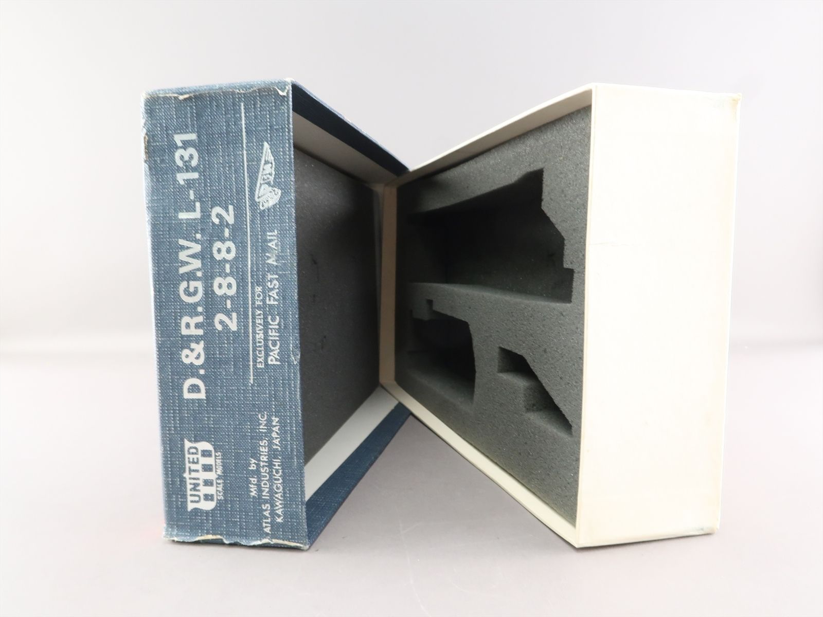 HO Brass Model - PFM D&RGW Rio Grande L-131 2-8-8-2 - Unpainted - 1980 Run - United