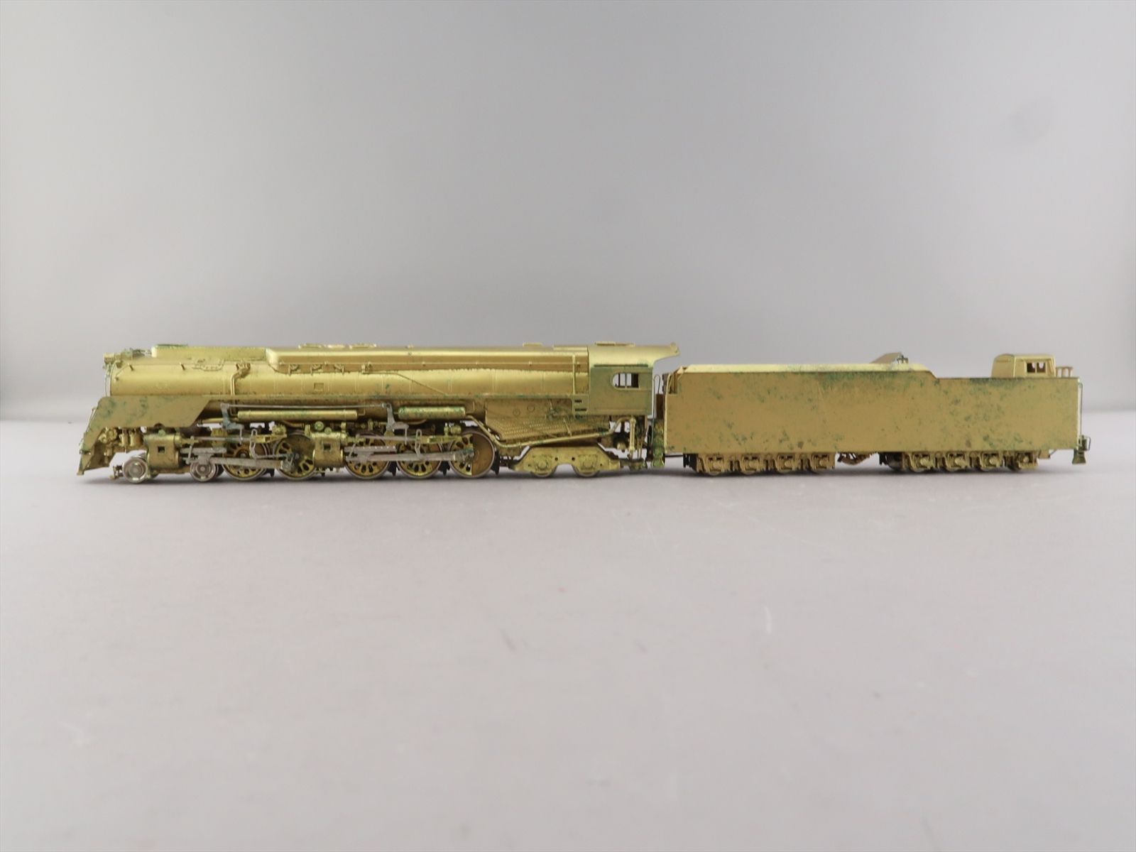 HO Brass Model - WMC PRR Pennsylvania Q-2 Duplex 4-4-6-4 - Unpainted - Later Run - KTM *FOAM DAMAGE*