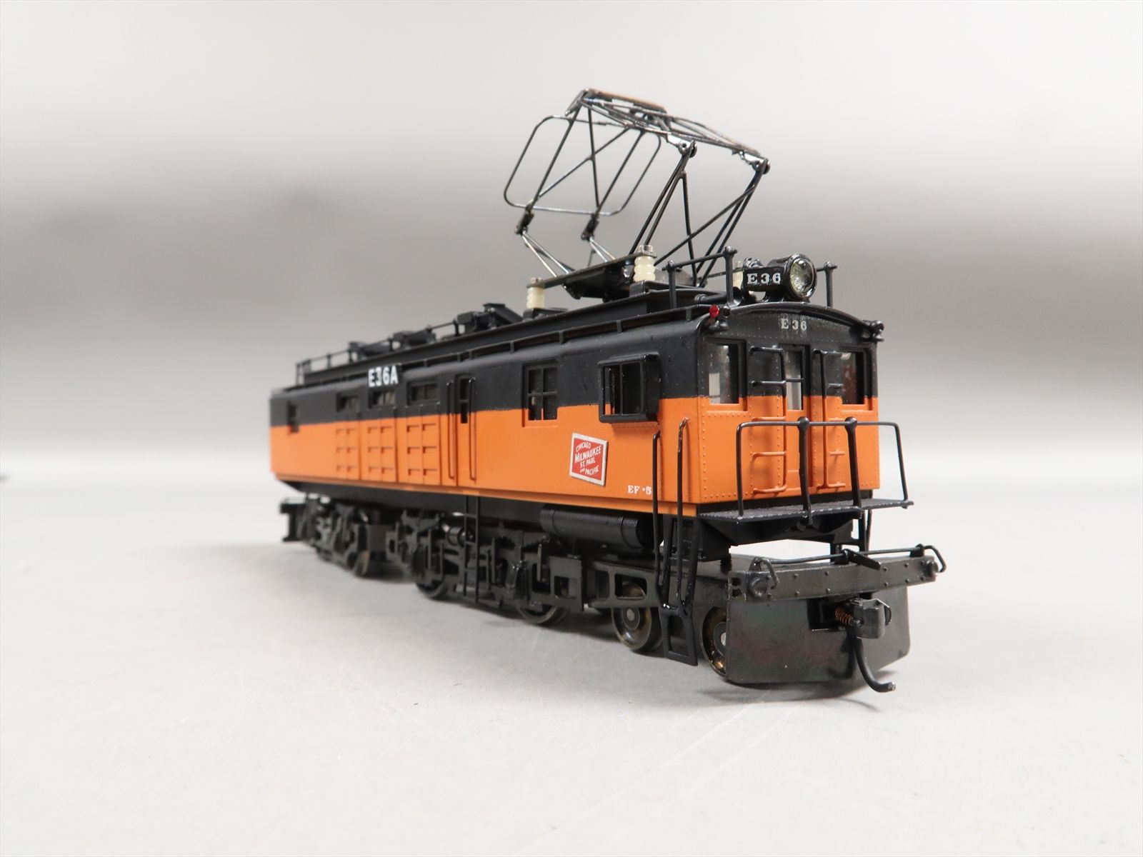 HO Brass Model - NPP CM&STP Milwaukee EF-3/5 Box Cab Set 4 Units #36 ...