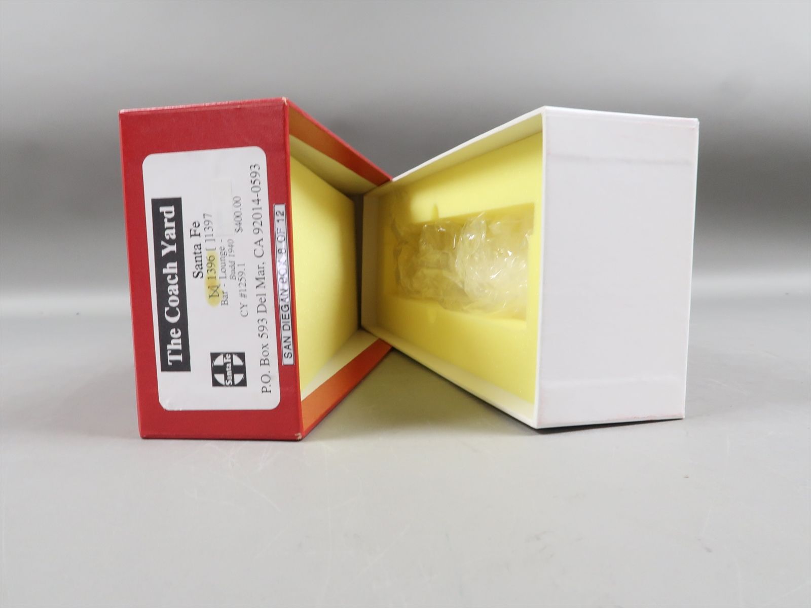 HO Brass Model - TCY AT&SF Santa Fe San Diegan 12 Car Set - F/P + DCC ...