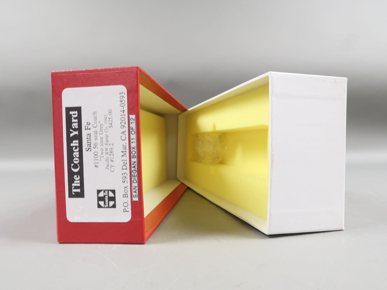 HO Brass Model - TCY AT&SF Santa Fe San Diegan 12 Car Set - F/P + DCC ...