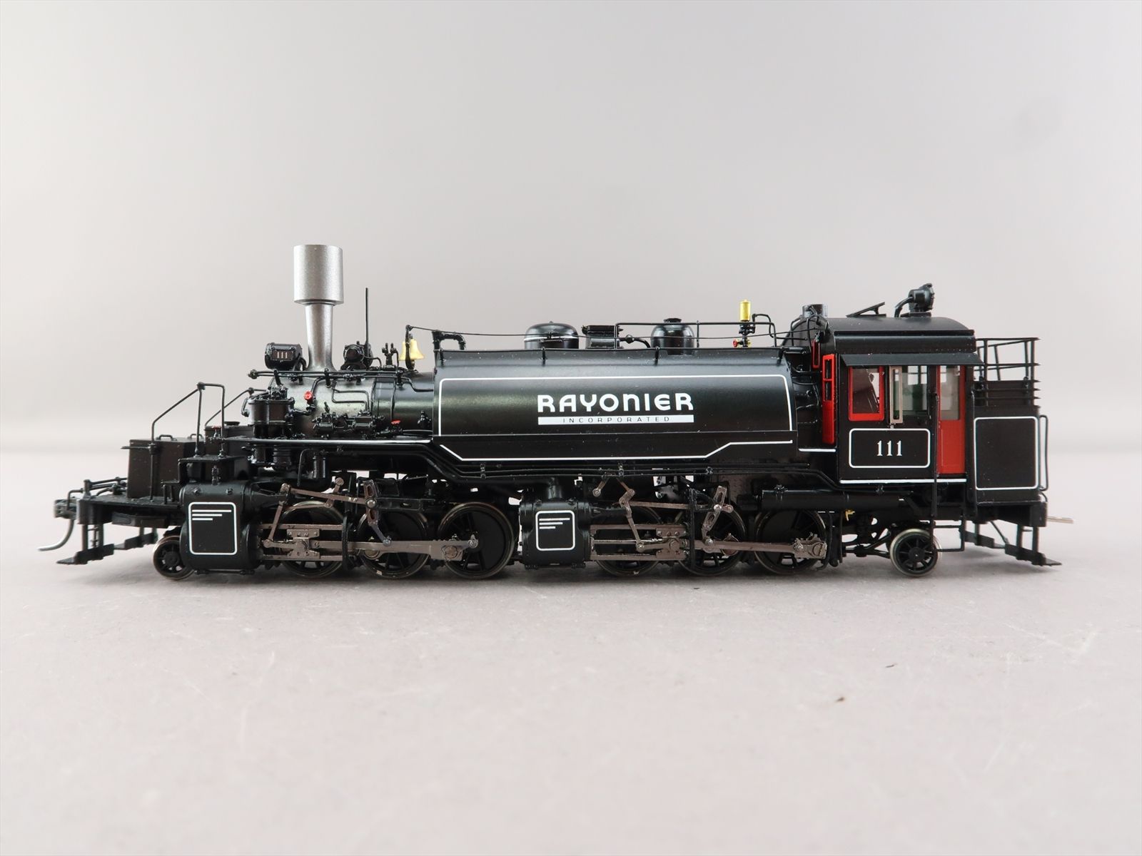 HO Brass Model - PSC 18404-1 Rayonier 2-6-6-2T w/ Auxiliary Tender #111 ...