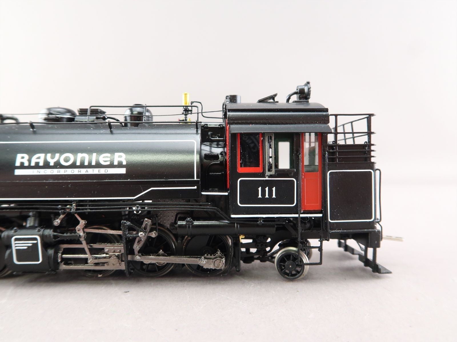 HO Brass Model - PSC 18404-1 Rayonier 2-6-6-2T w/ Auxiliary Tender #111 ...