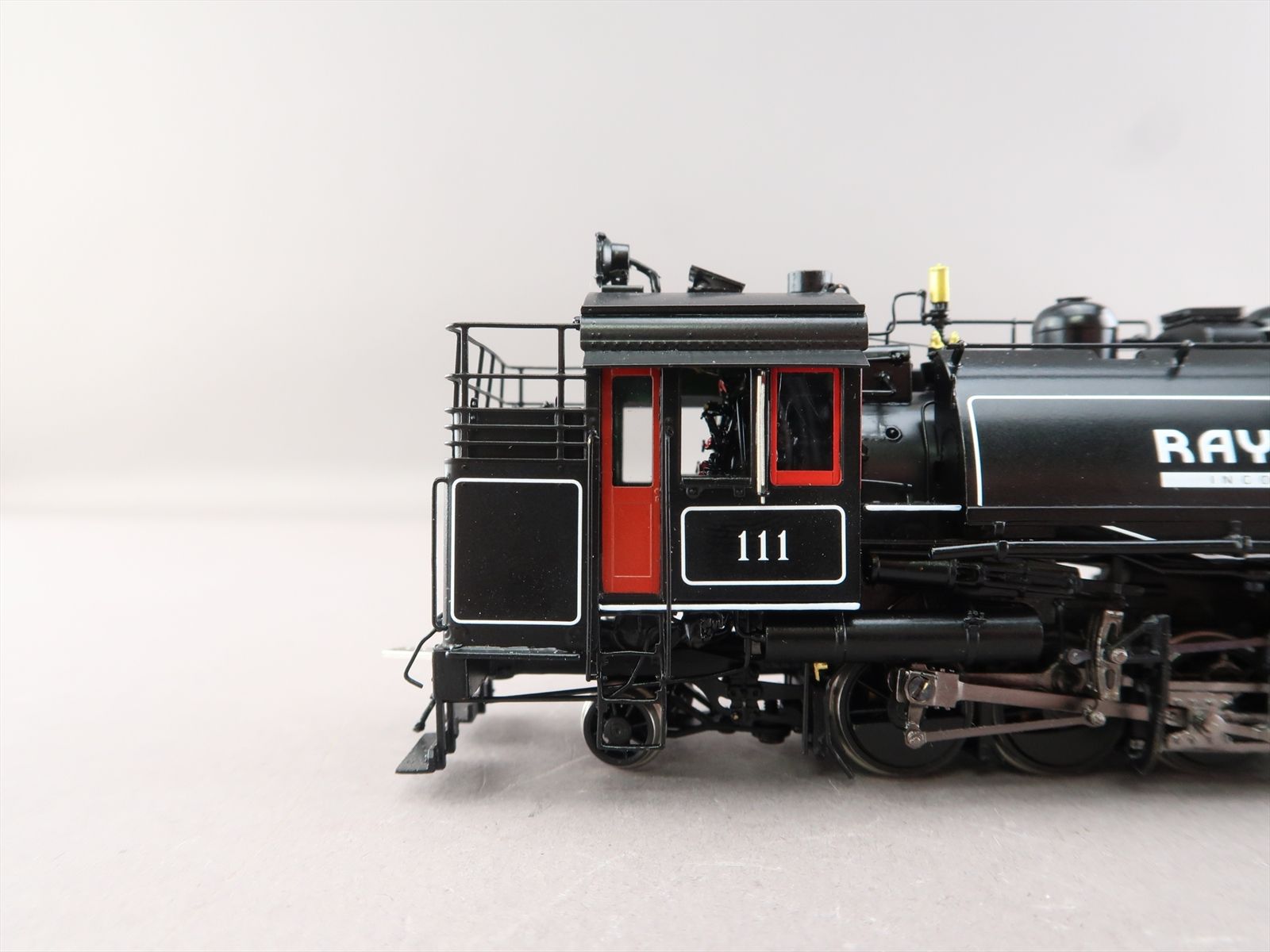 HO Brass Model - PSC 18404-1 Rayonier 2-6-6-2T w/ Auxiliary Tender #111 ...