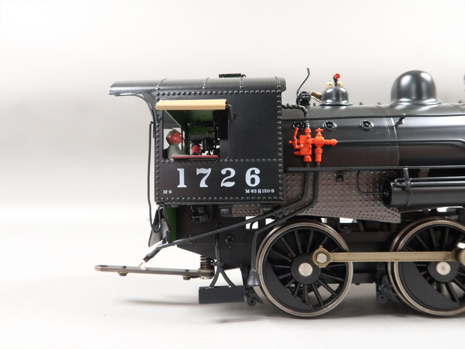 O 2-Rail Brass Model - Sunset SP Southern Pacific Mogul M-6 2-6-0 #1726 ...
