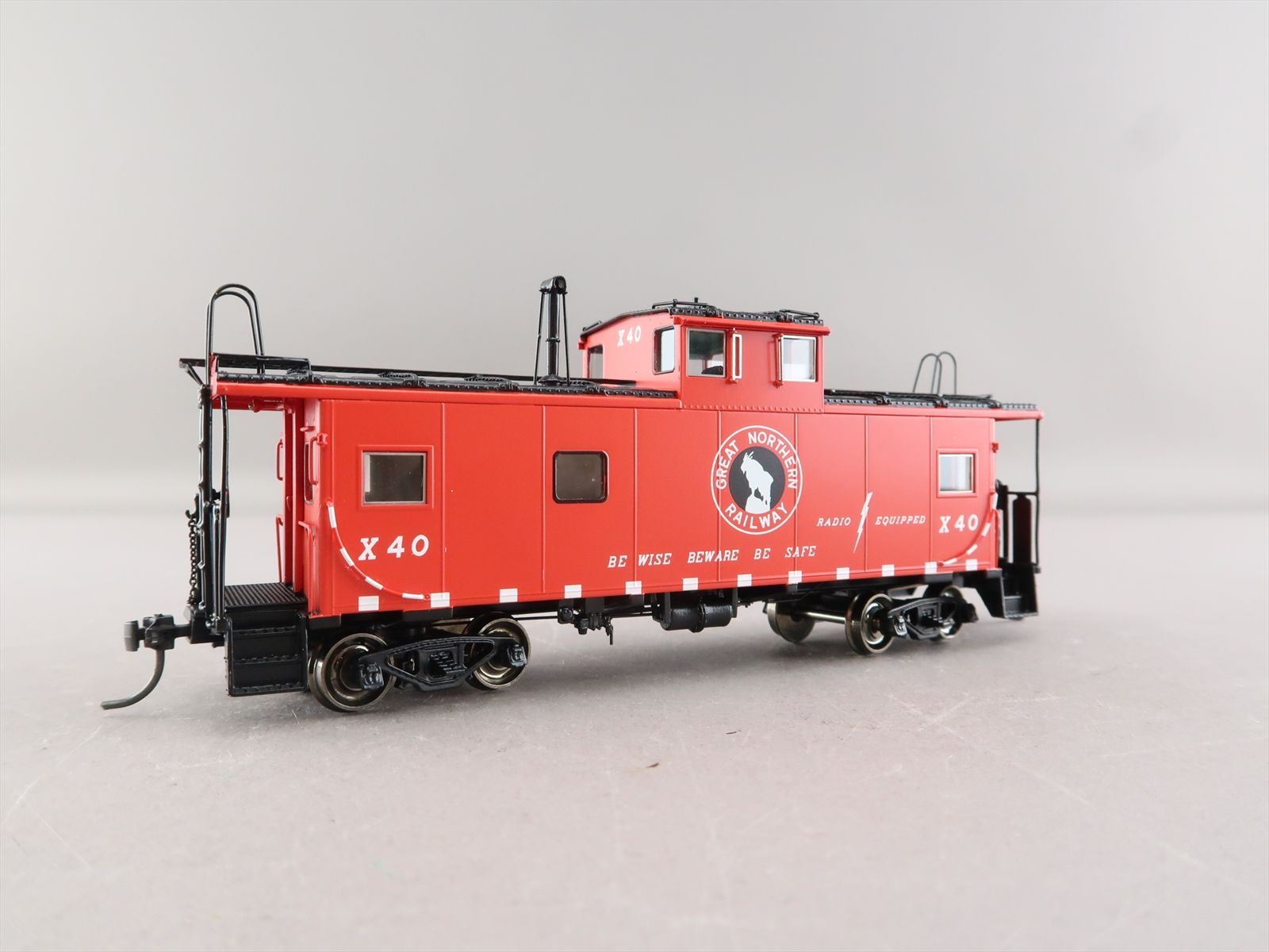 HO Brass Model - OMI 4256.1 GN Great Northern Standard Cupola Caboose # ...
