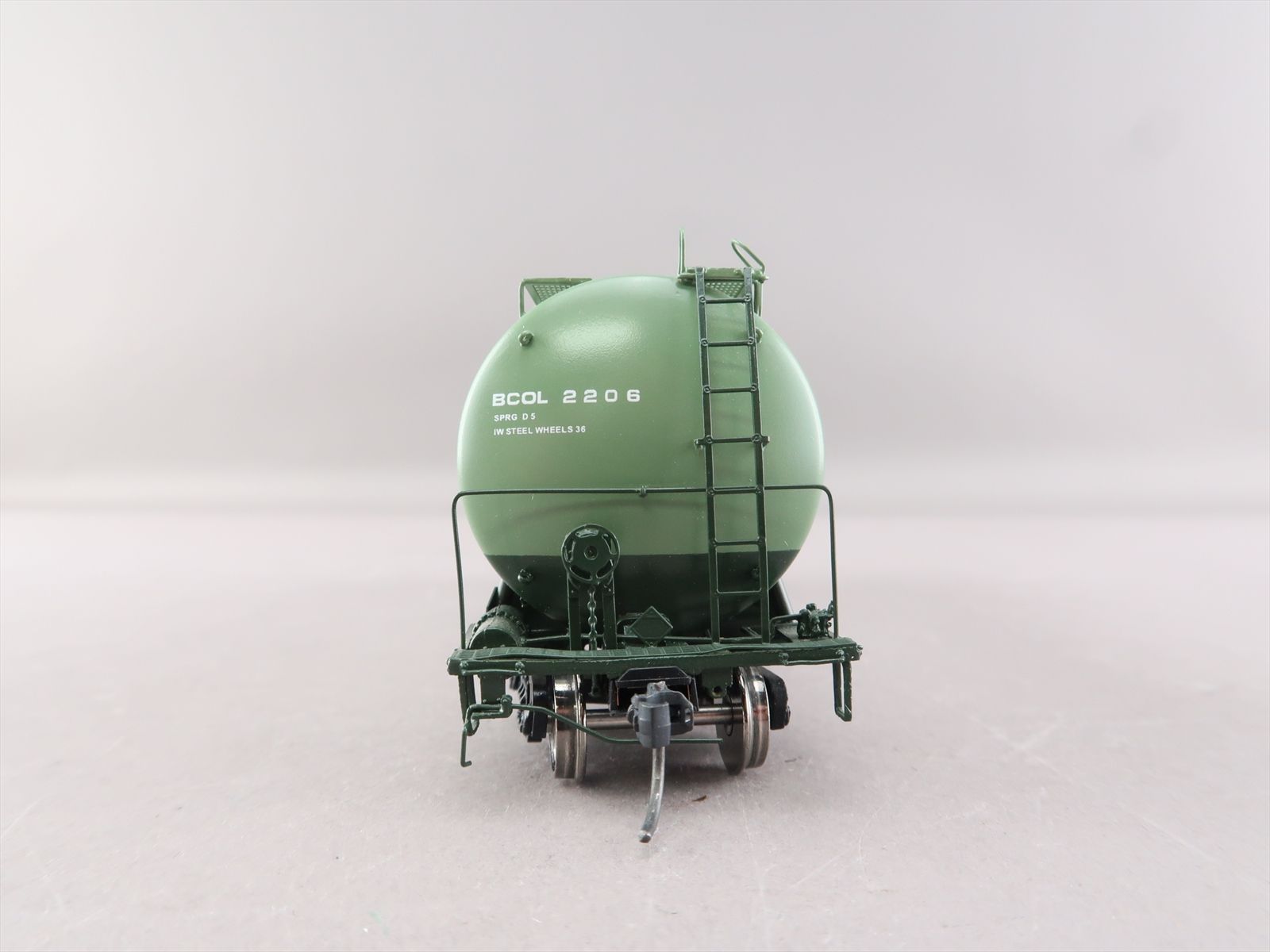 HO Brass Model - OMI 3390.2 BCR British Columbia Railway Procor ...