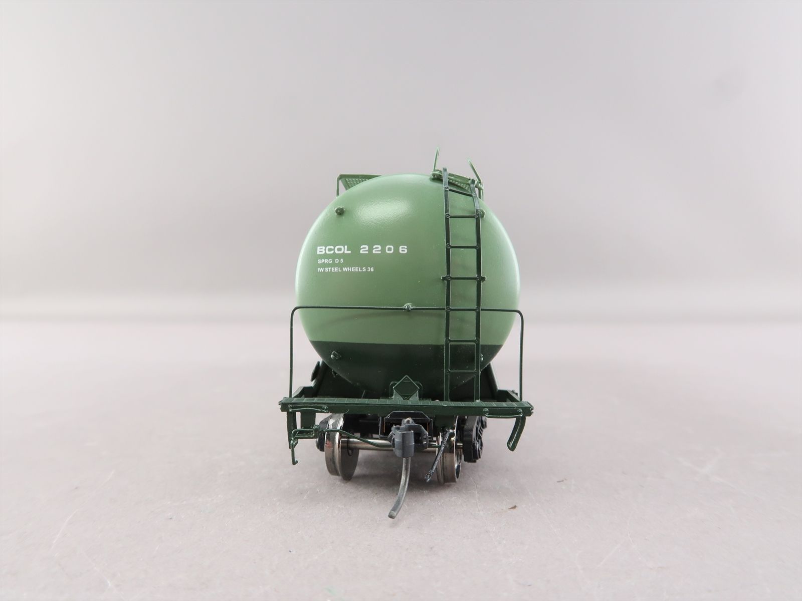 HO Brass Model - OMI 3390.2 BCR British Columbia Railway Procor ...