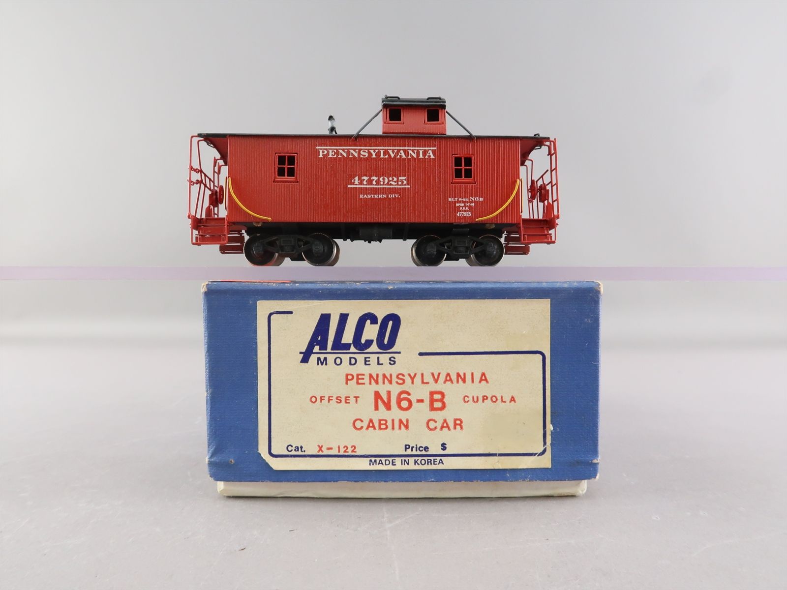 HO Brass Model - ALCO X-122 PRR Pennsylvania Offset Cupola N-6B Cabin ...