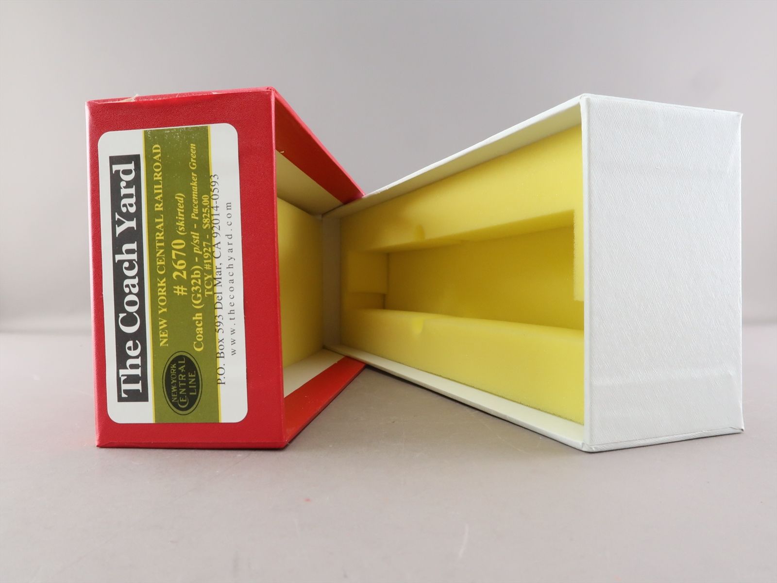 HO Brass Model - TCY 1927 NYC New York Central Skirted Coach G32b ...