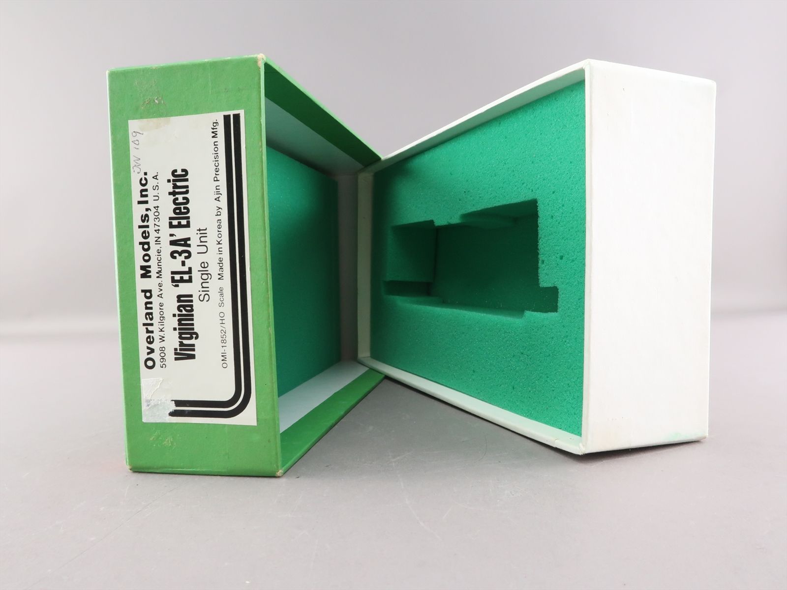 HO Brass Model - OMI 1852 VGN Virginian EL-3A Electric Locomotive ...