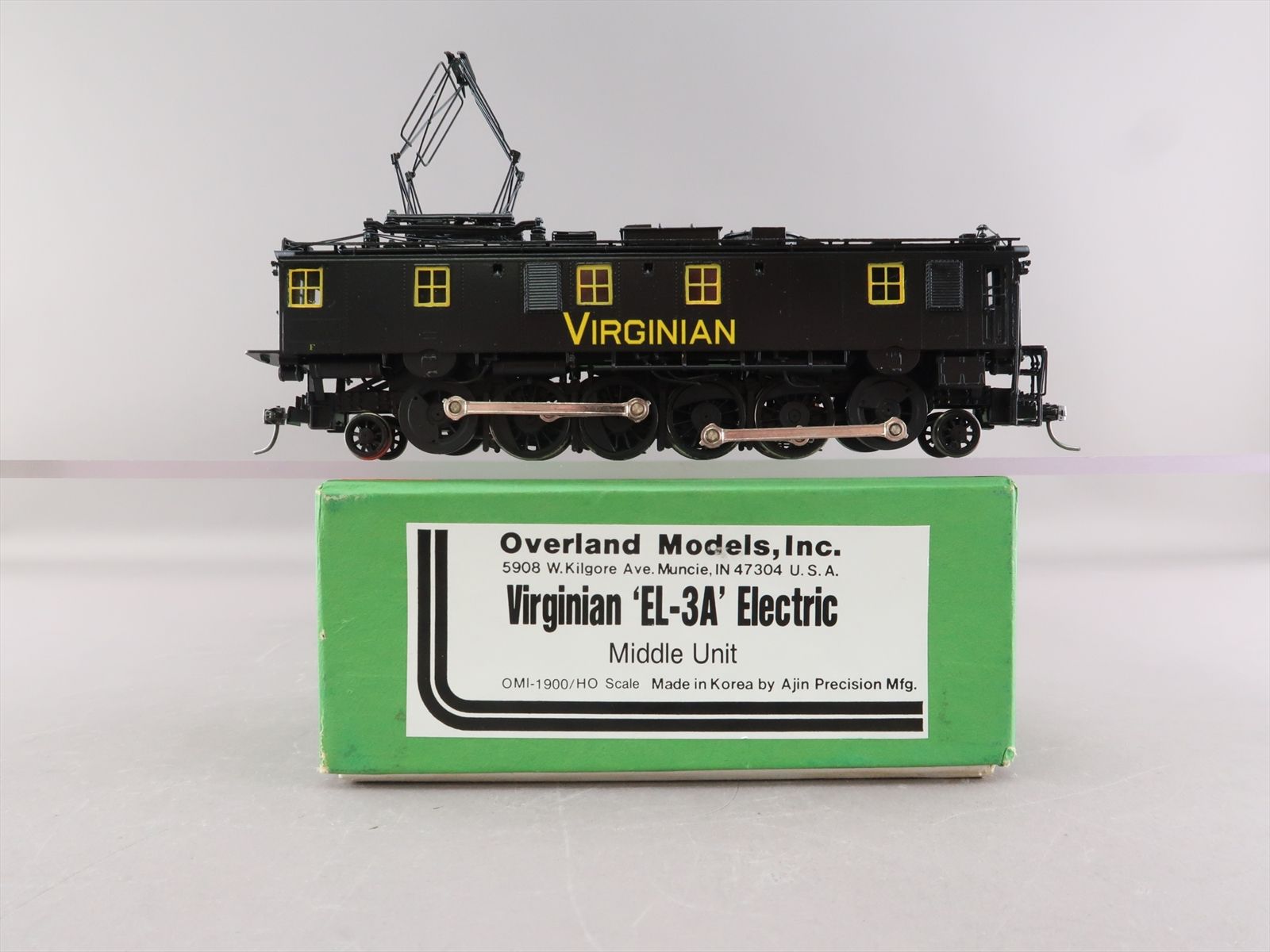 HO Brass Model - OMI 1900 VGN Virginian EL-3A Electric Locomotive ...