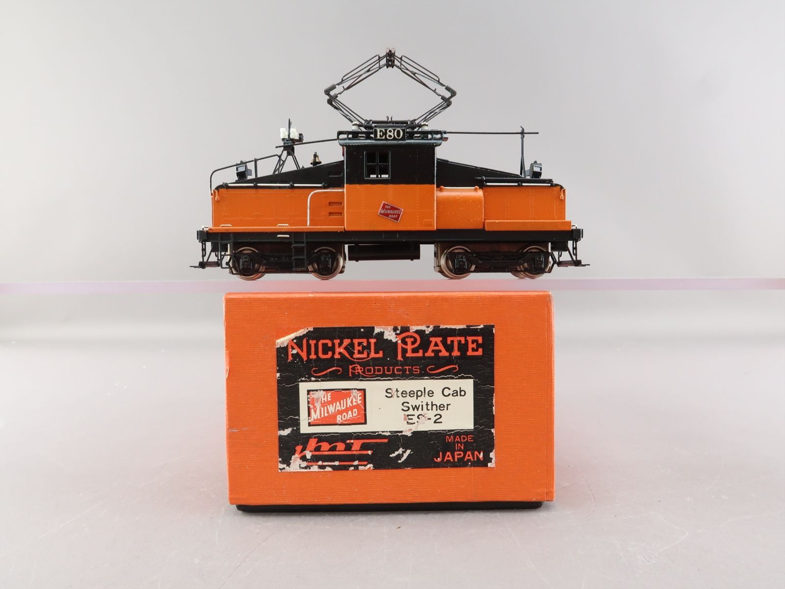 HO Brass Model - NPP Nickel Plate Milwaukee ES-2 Steeple Cab Switcher # ...