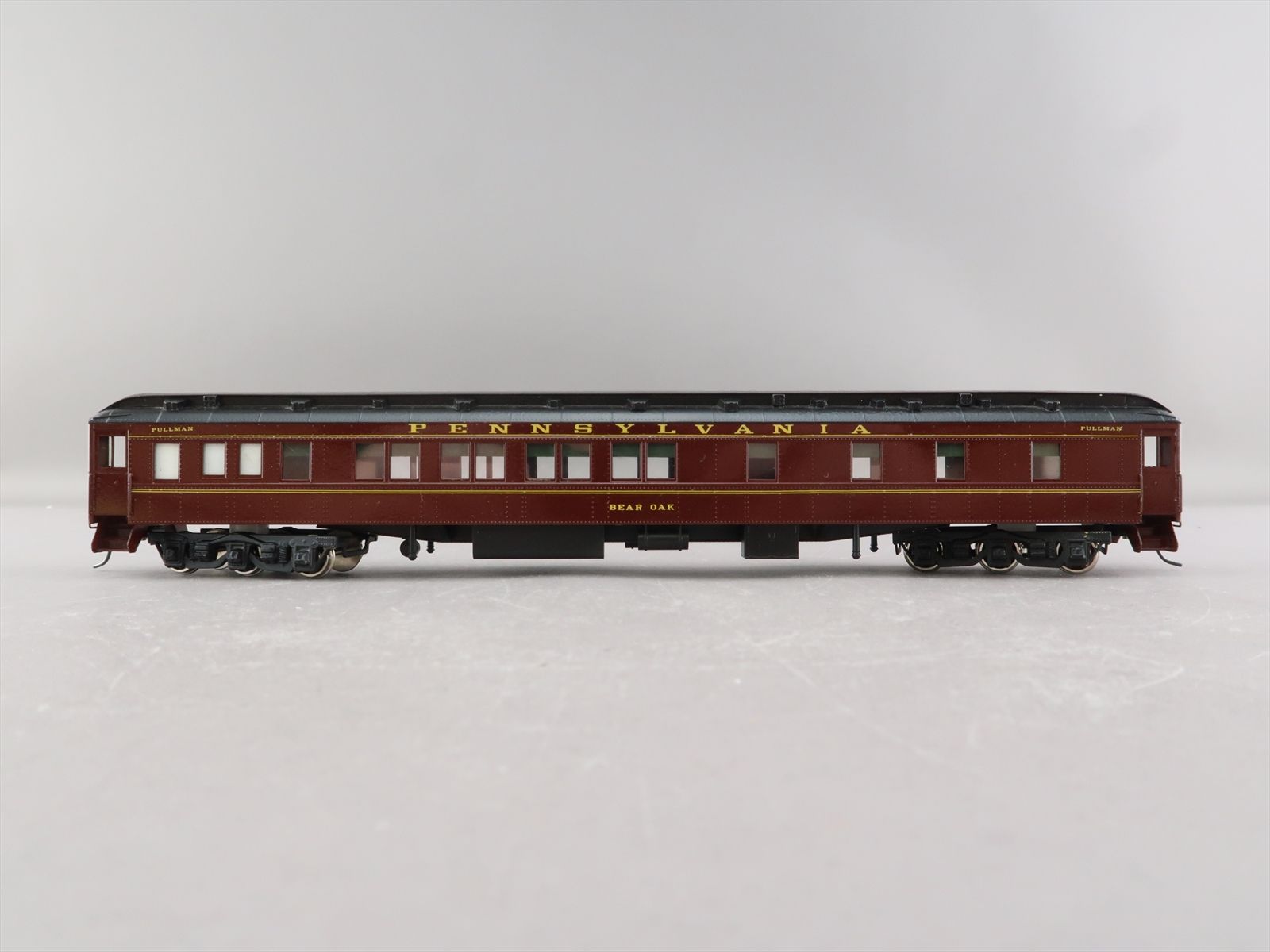 HO Brass Model - Soho 2109 Pullman PRR Pennsylvania 8-1-2 Sleeper Bear Oak - Custom - 1979 Run ...