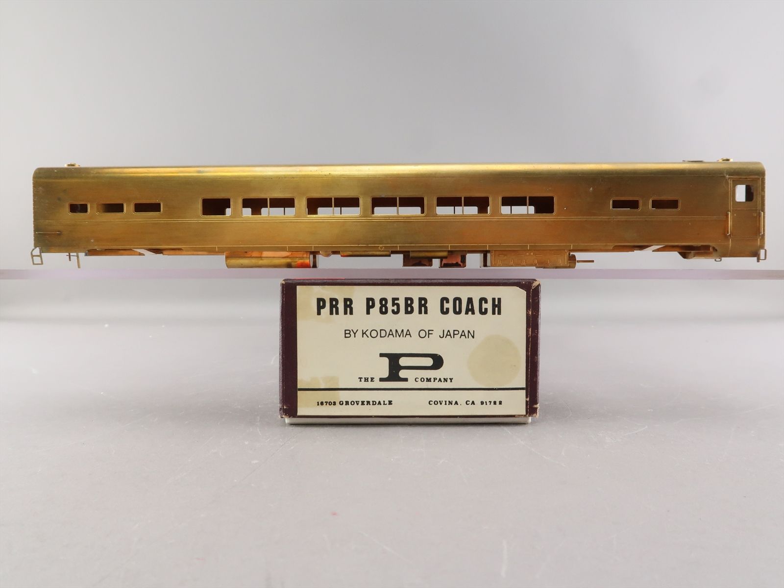 HO Brass Model - PCO The P Company PRR Pennsylvania P85BR Coach ...