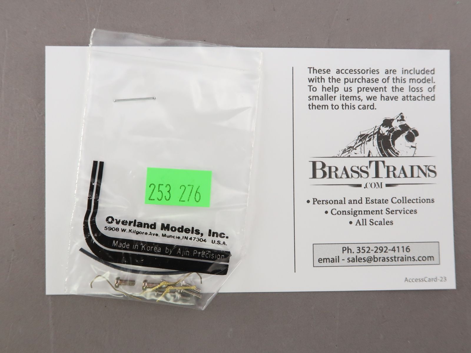 HO Brass Model - OMI 3154 Modernized Scale Test Car - Unpainted - 1989 ...