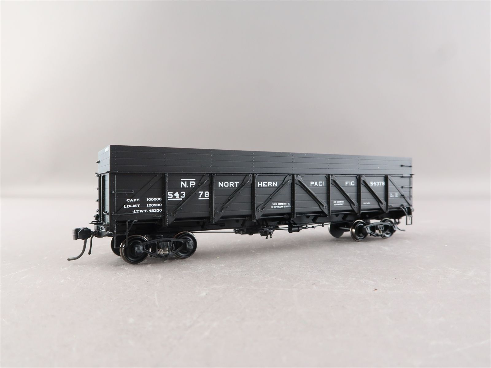 HO Brass Model - W&R NP Northern Pacific Sugar Beet Car Black Version 4 ...