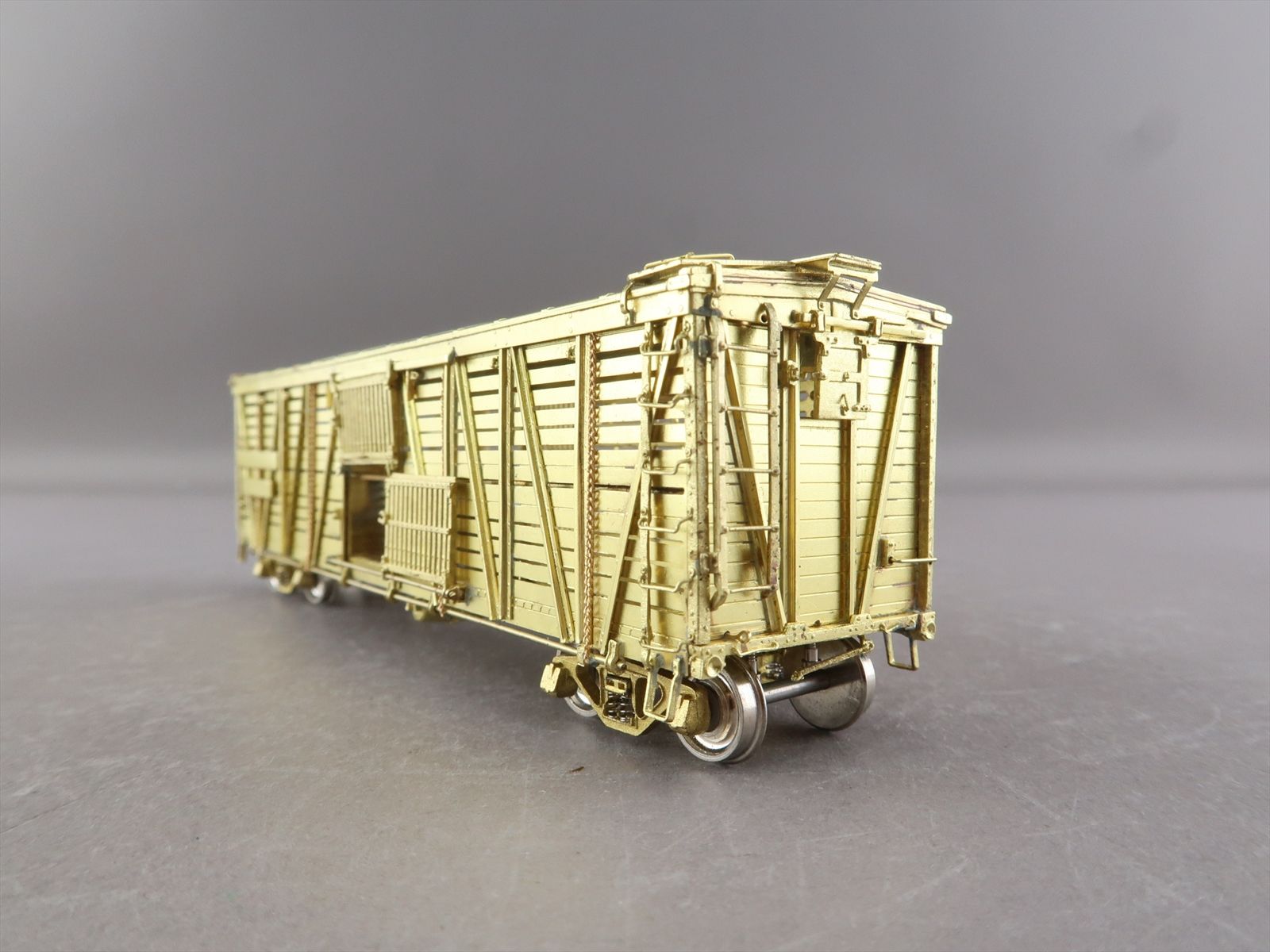 HO Brass Model - PRB Pecos AT&SF Santa Fe SK-Q Stock Car - Unpainted ...