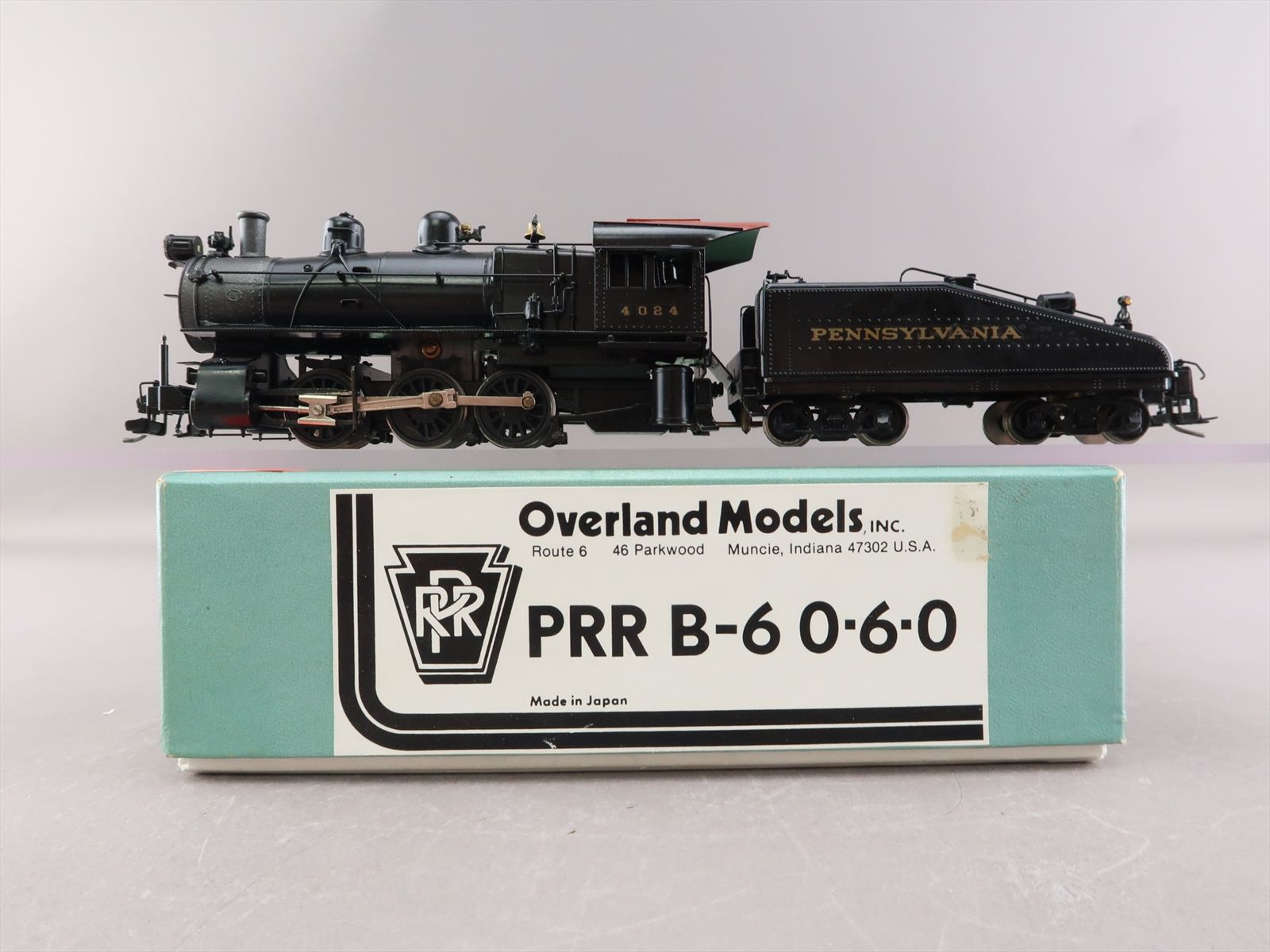 HO Brass Model - OMI 1413 PRR Pennsylvania B-6 0-6-0 Switcher #4024 ...