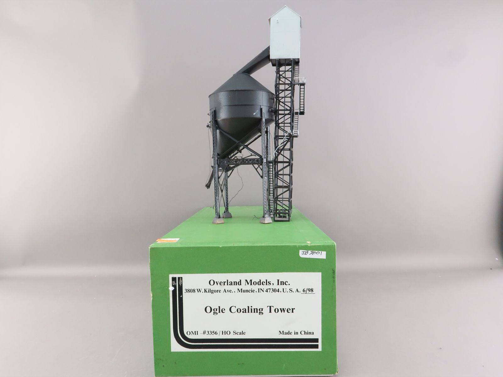 HO Brass Model Structure - OMI 3356 Ogle Coaling Tower - Custom - 1998 Run - Cheyenne