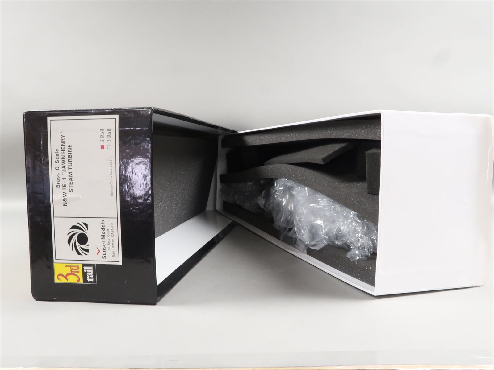 O Brass Model - SS Sunset 2-Rail N&W Norfolk & Western Jawn Henry Steam ...