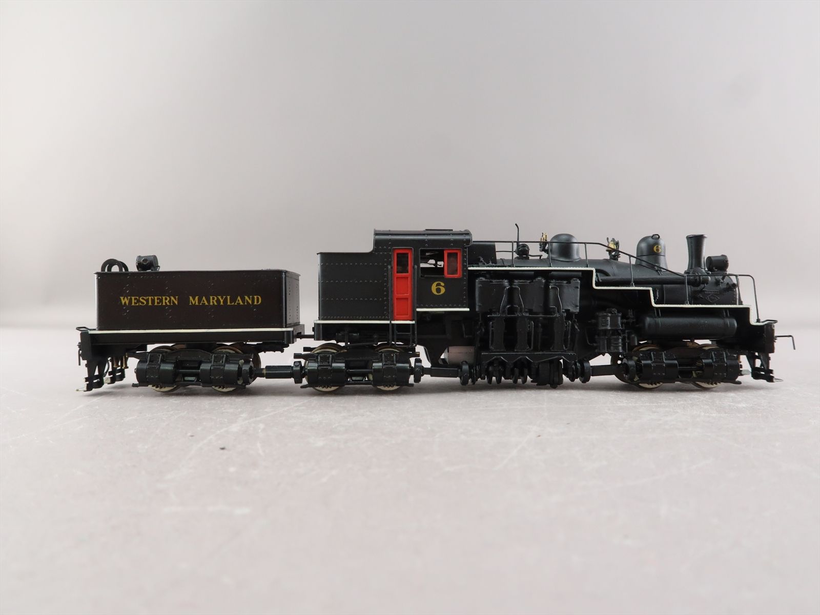 HO Brass Model - Max Gray WM Western Maryland Three Truck Shay #6 ...
