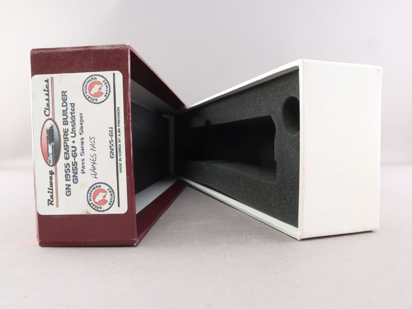 HO Brass Model - RWC GN55-6U GN Great Northern 1955 E-B Unskirted 6-5-2 Sleeper Haines Pass ...