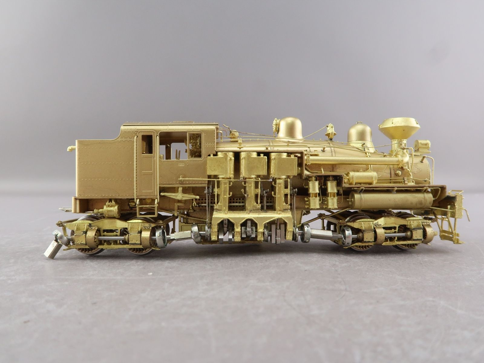 HO Brass Model - Key GC&E Greenbrier Cheat & Elk 3 Truck 150 Ton Shay ...