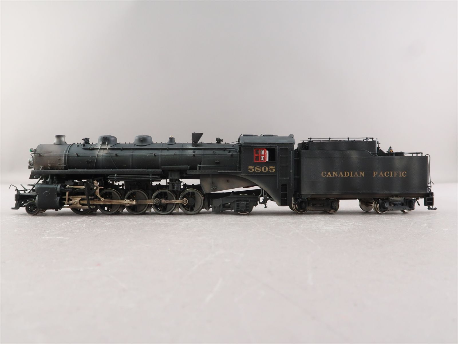 HO Brass Model - VH CP CPR Canadian Pacific 2-10-2 S-2a #5805 - Custom + Weathered - 1981 Run ...
