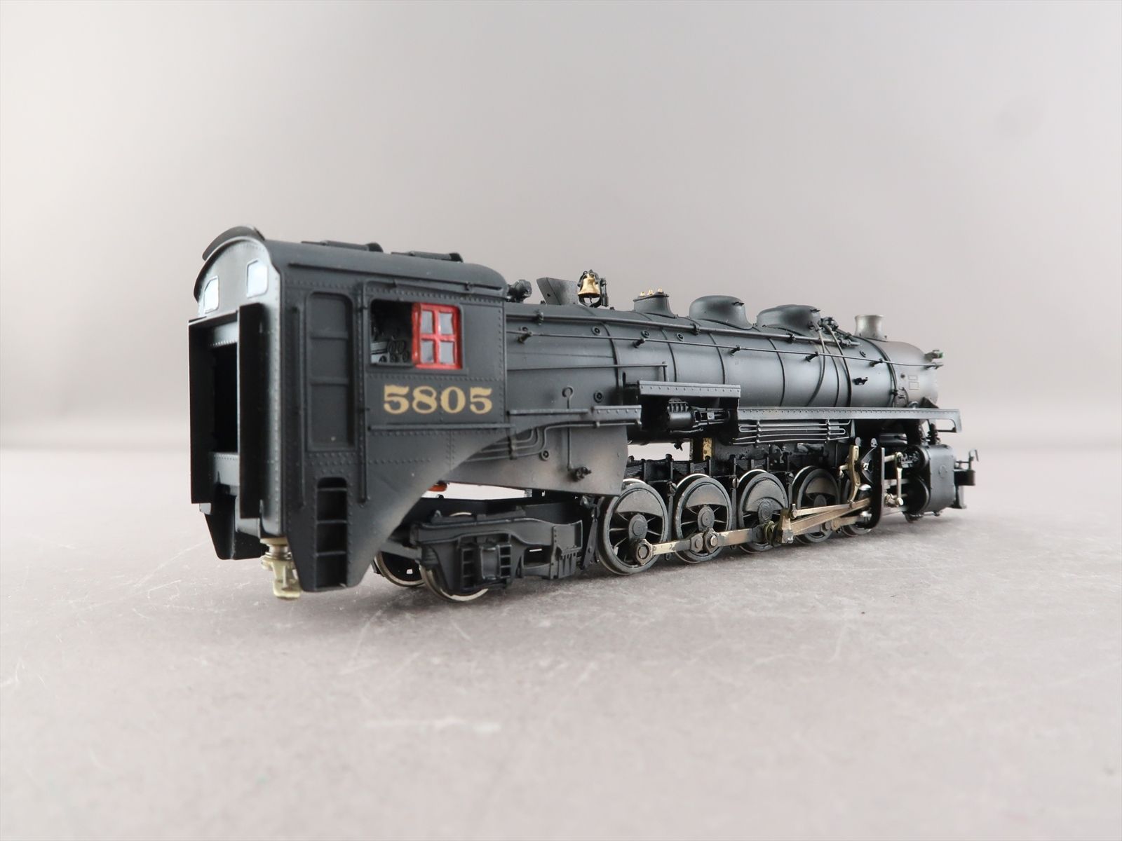 HO Brass Model - VH CP CPR Canadian Pacific 2-10-2 S-2a #5805 - Custom + Weathered - 1981 Run ...