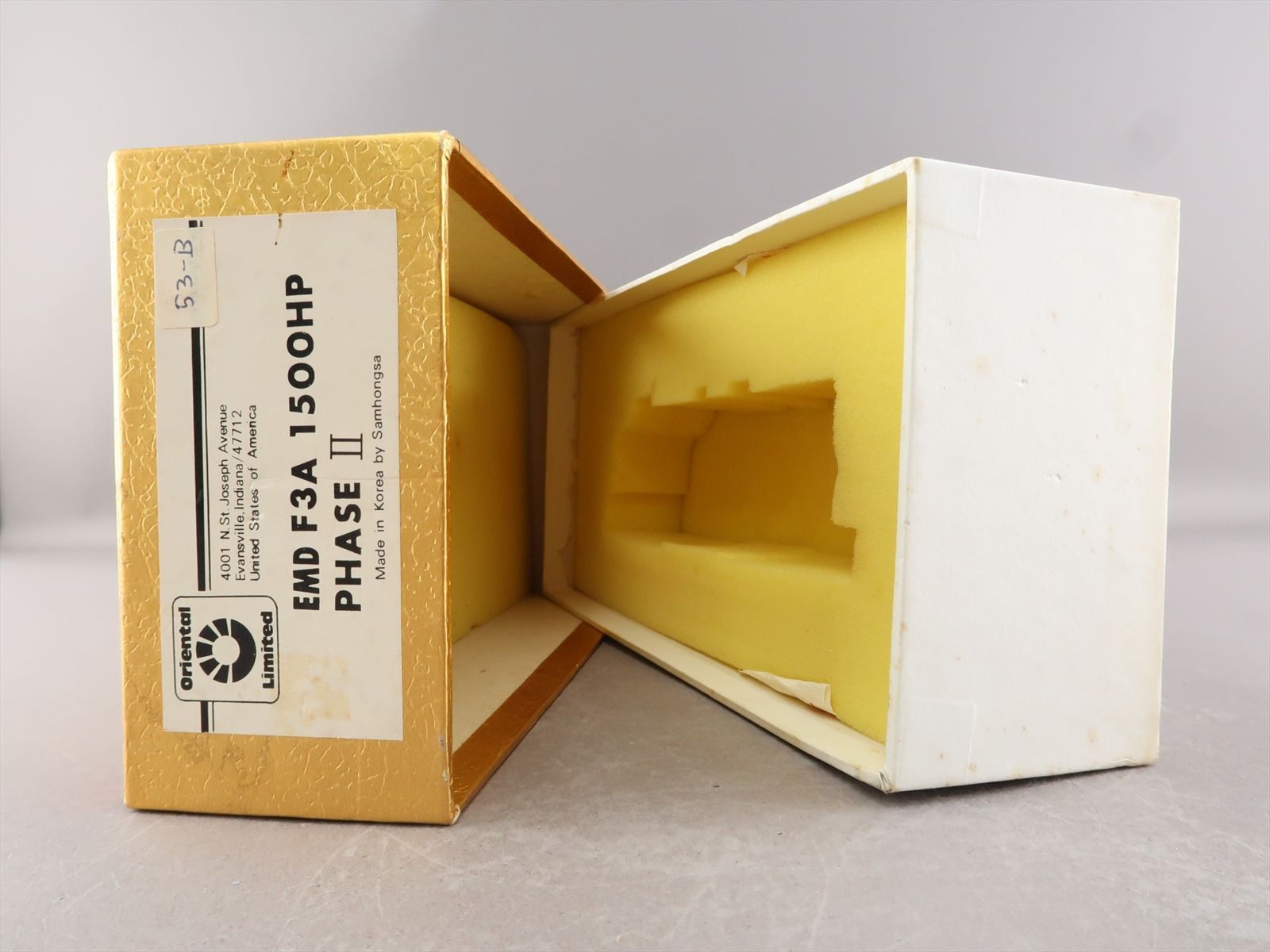 HO Brass Model - Oriental 0432 CNJ Jersey Central F3 F3A Phase II #53B ...