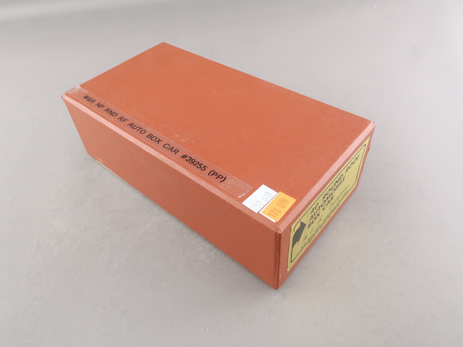 HO Brass Model - W&R NP Northern Pacific 40' Round Roof Auto Automobile ...