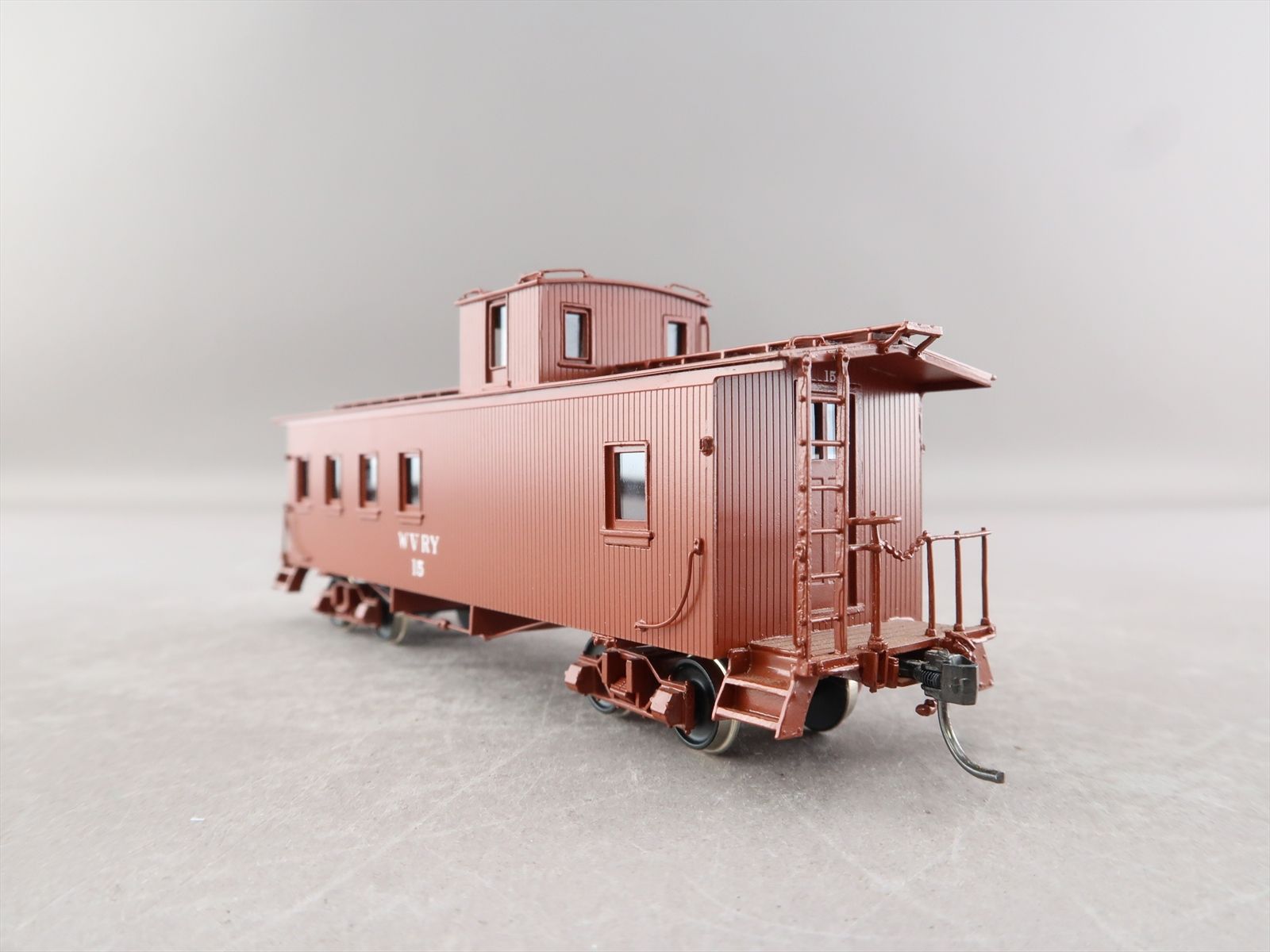 HO Brass Model - NBL WV-1.1 WV Willamette Valley 33' Truss Rod Caboose #15 - F/P - 2014 Run ...
