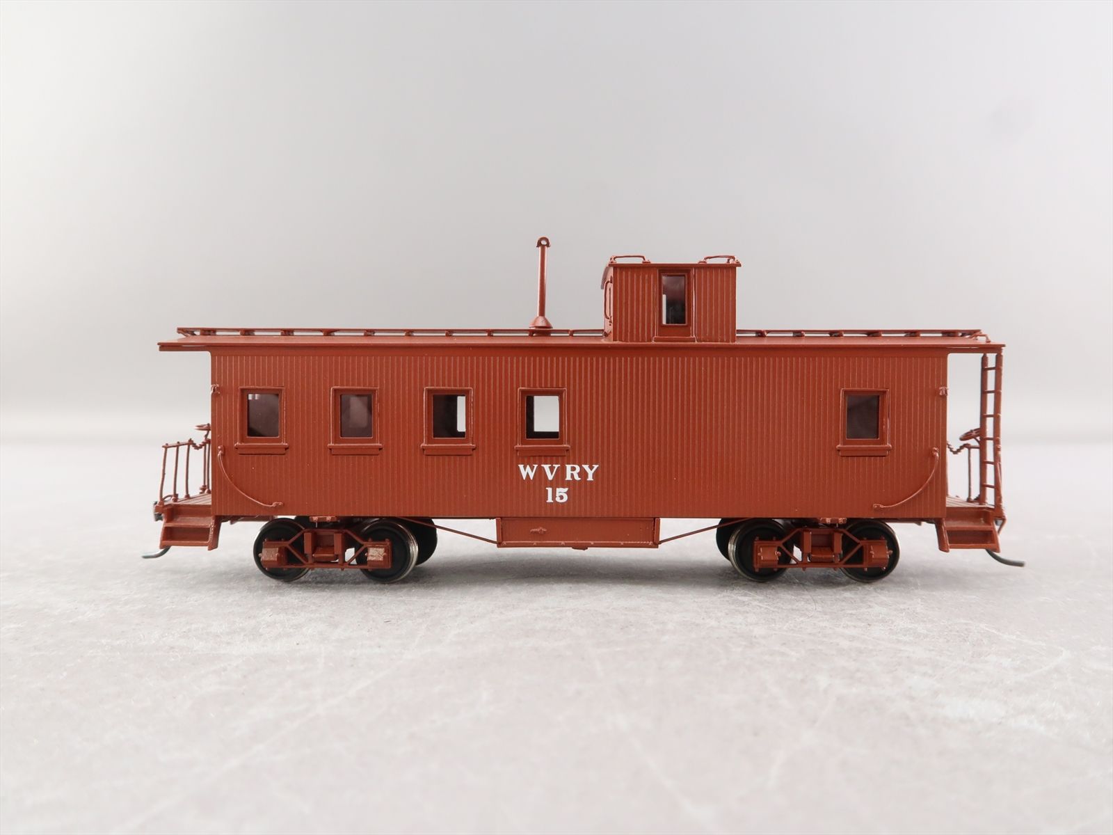HO Brass Model - NBL WV-1.1 WV Willamette Valley 33' Truss Rod Caboose #15 - F/P - 2014 Run ...