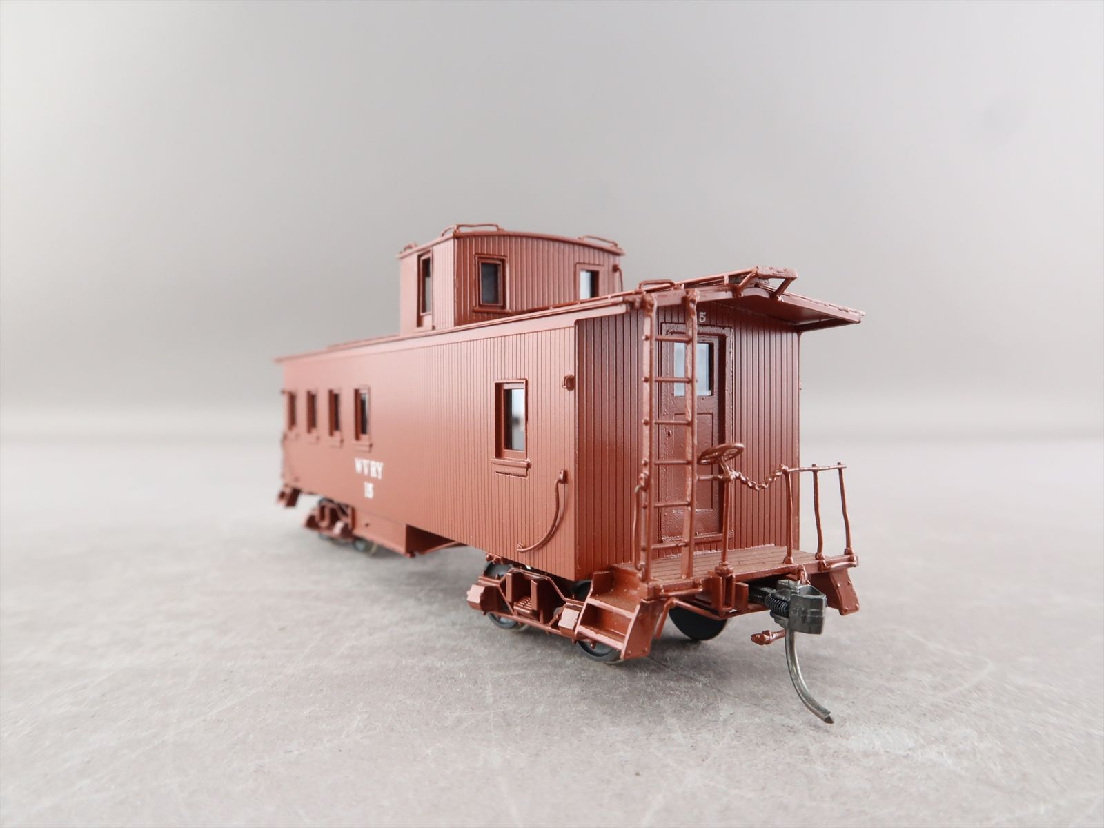 HO Brass Model - NBL WV-1.1 WV Willamette Valley 33' Truss Rod Caboose #15 - F/P - 2014 Run ...