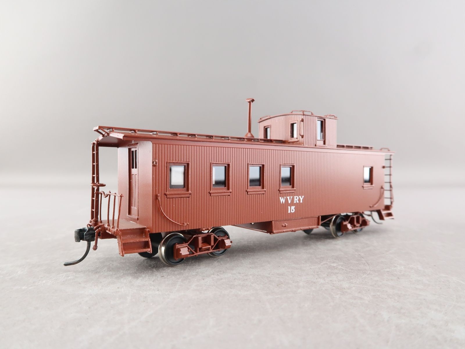 HO Brass Model - NBL WV-1.1 WV Willamette Valley 33' Truss Rod Caboose #15 - F/P - 2014 Run ...