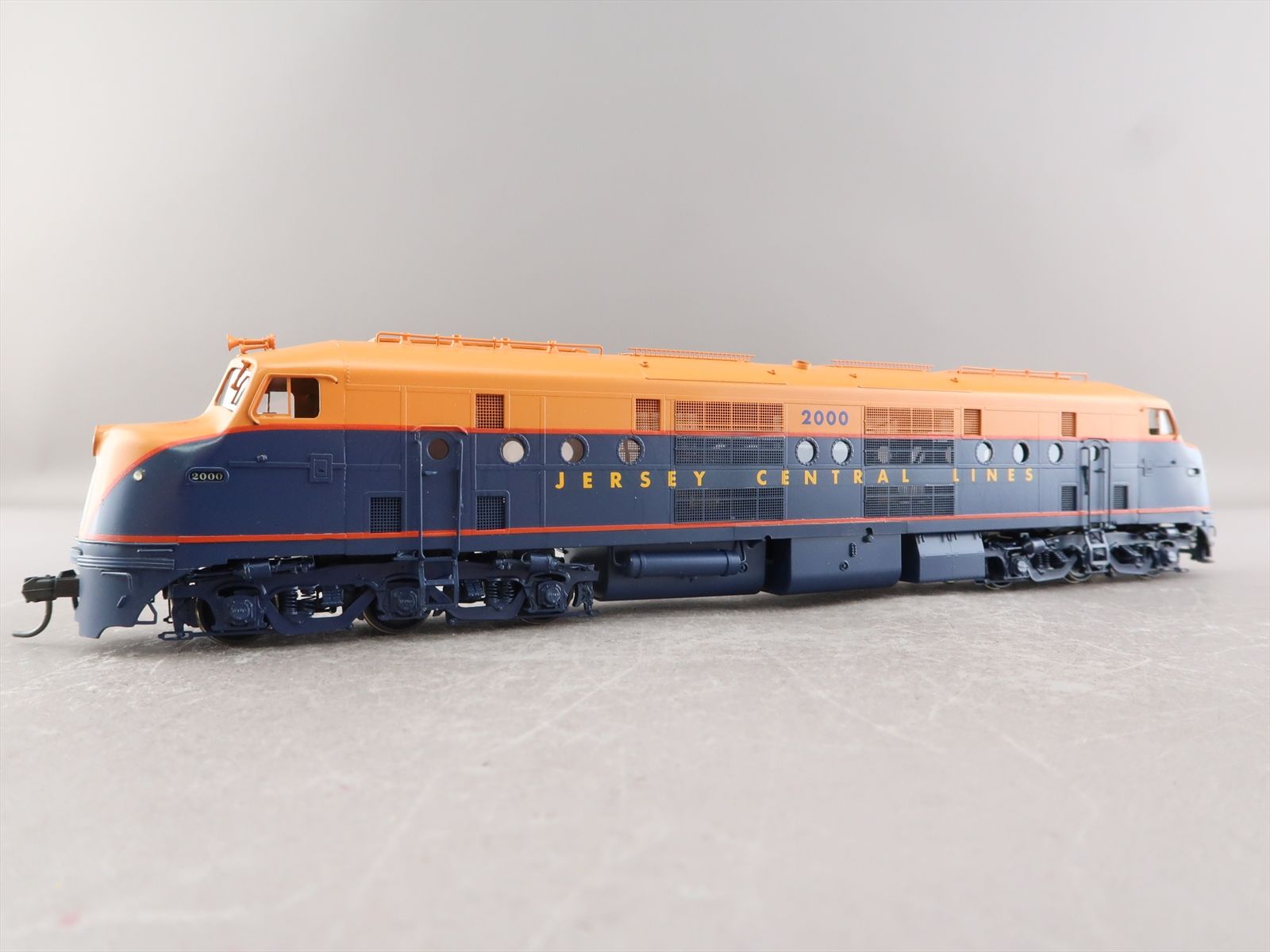 HO Brass Model - OMI 5136 CNJ Jersey Central Baldwin DR-6-4-20 Double Ender #2000 - Custom ...