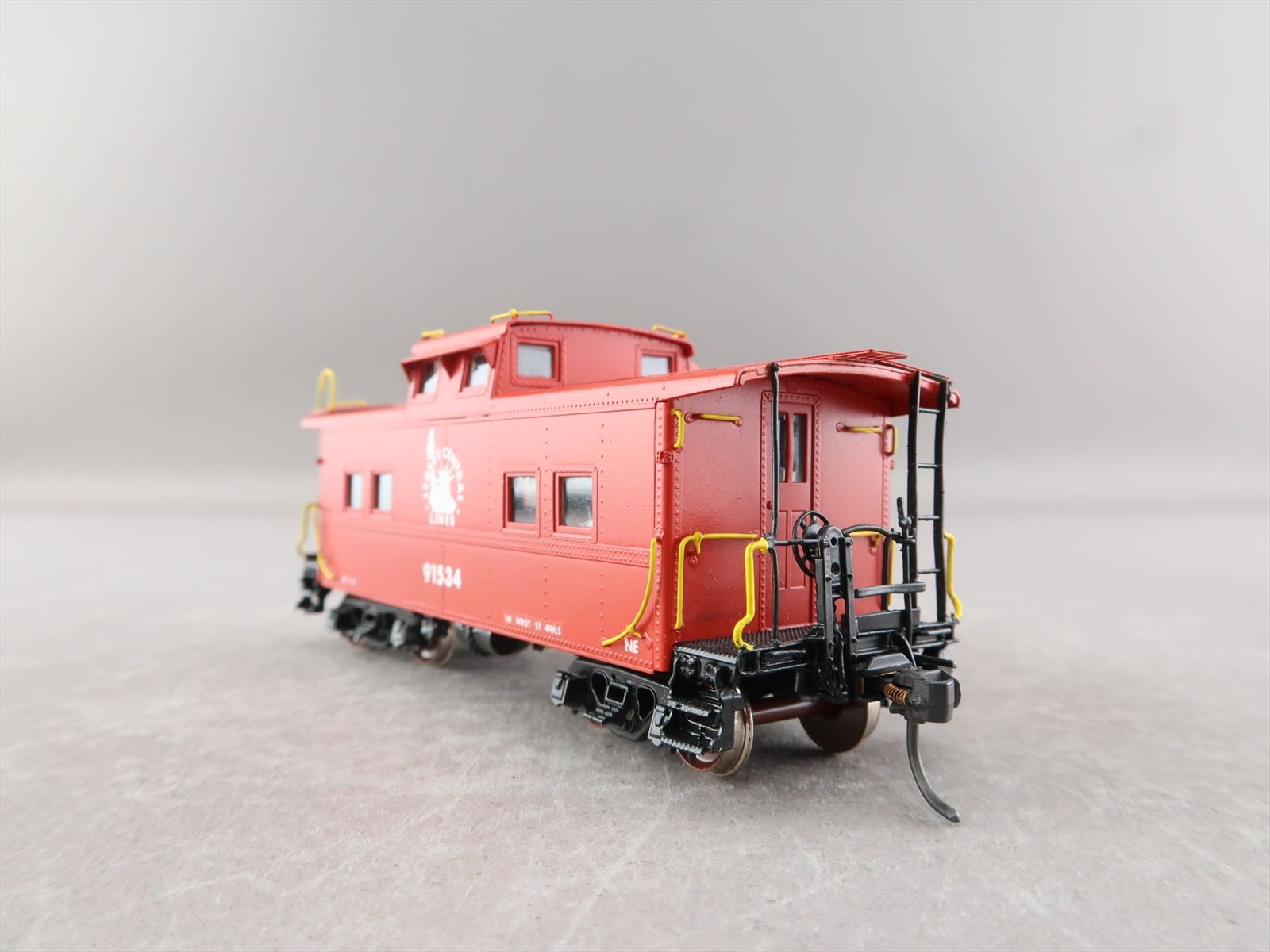 HO Brass Model - OMI 1255 CNJ Central of New Jersey NE Caboose Andrews ...