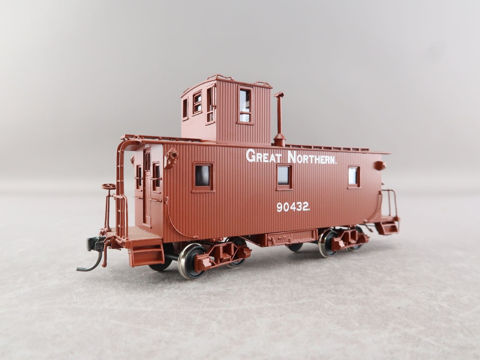 HO Brass Model - NBL GN-4.1 GN Great Northern 25' Truss Rod Caboose #90432 - F/P - 2014 Run ...