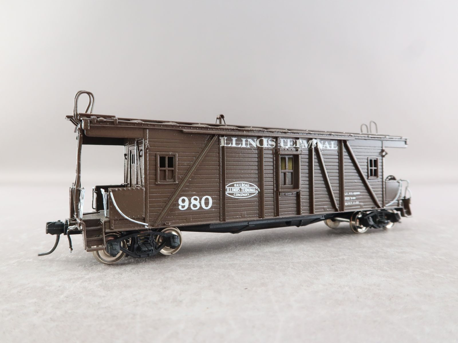 HO Brass Model - OMI 1233 IC ICRR Illinois Central IT OSB Outside ...
