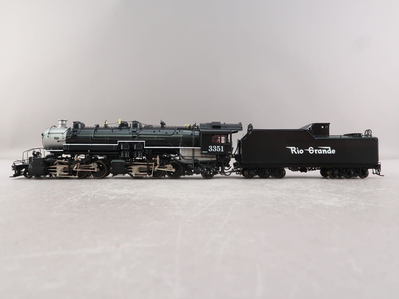 HO Brass Model - PSC 16104-1 D&RGW Rio Grande L-76 2-6-6-2 #3351 - F/P ...