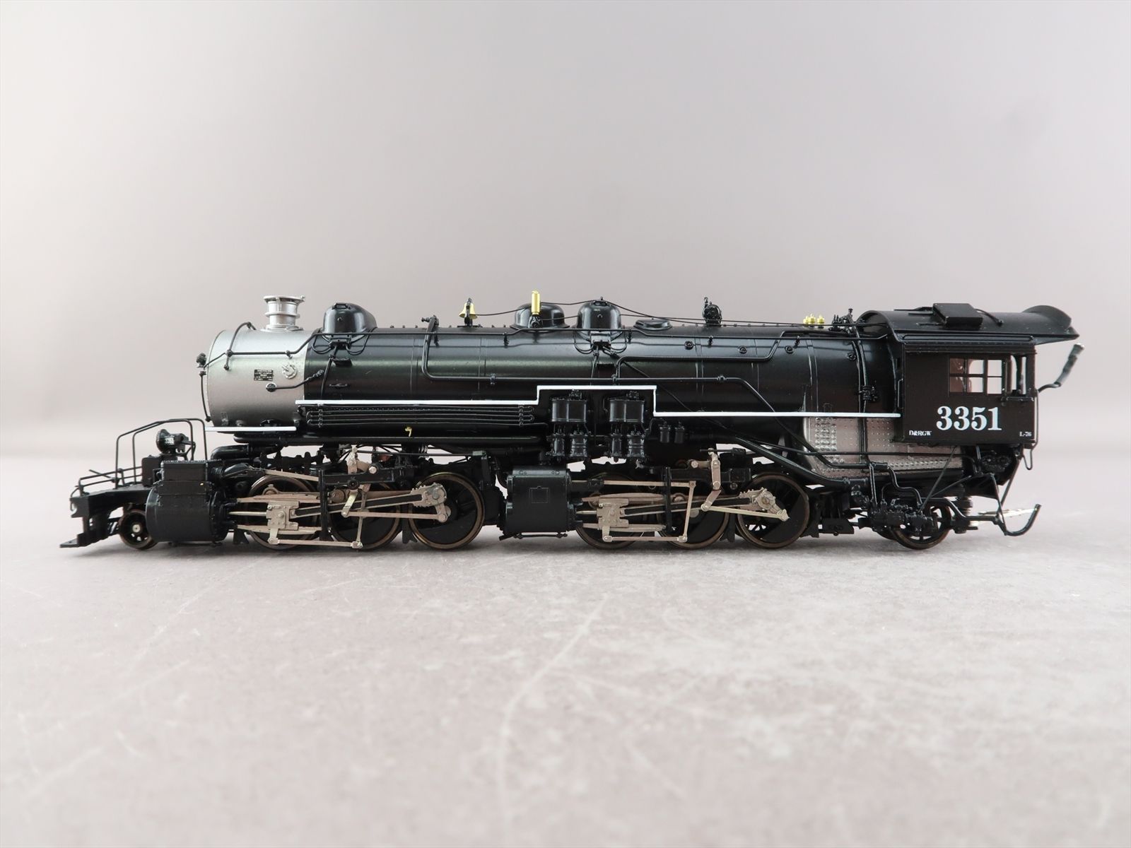HO Brass Model - PSC 16104-1 D&RGW Rio Grande L-76 2-6-6-2 #3351 - F/P ...